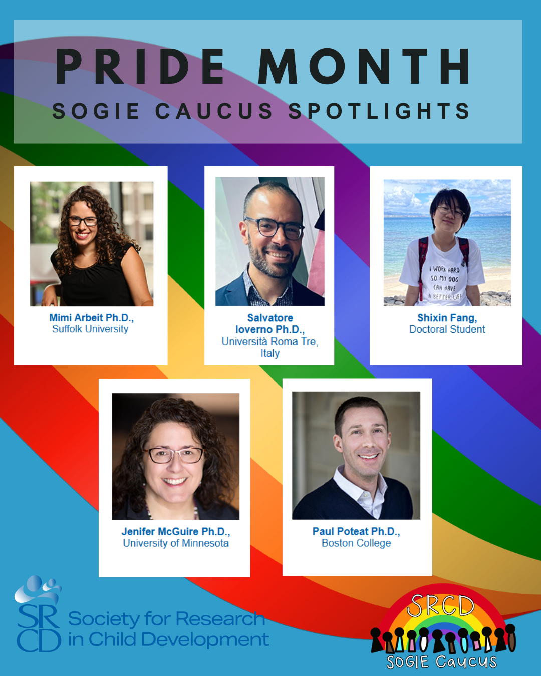 2025 SRCD SOGIE Pride Month Spotlights | Society for Research in Child ...